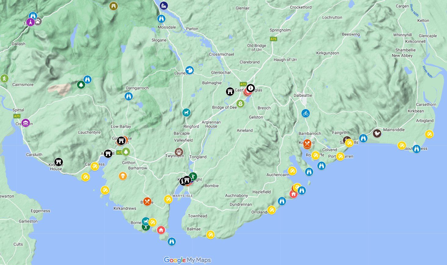 Ross Bay - Local Area Interactive Map - Ross Bay Retreat